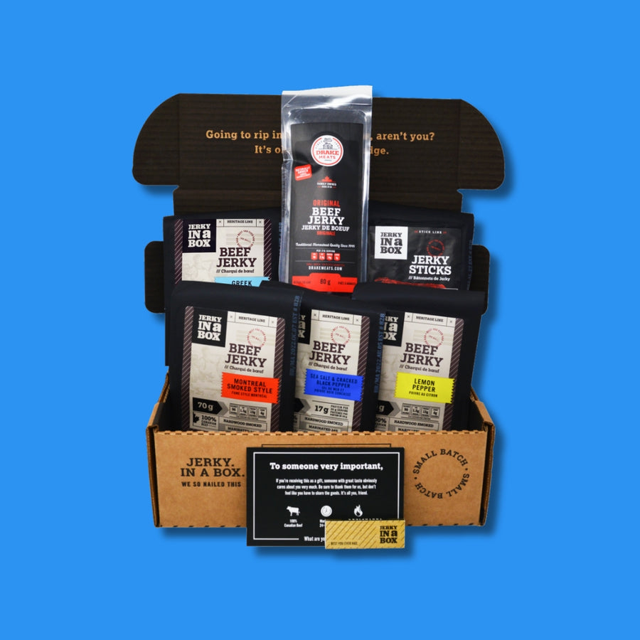Give the Gift of Jerky | Jerky in a Box - Online Subscription