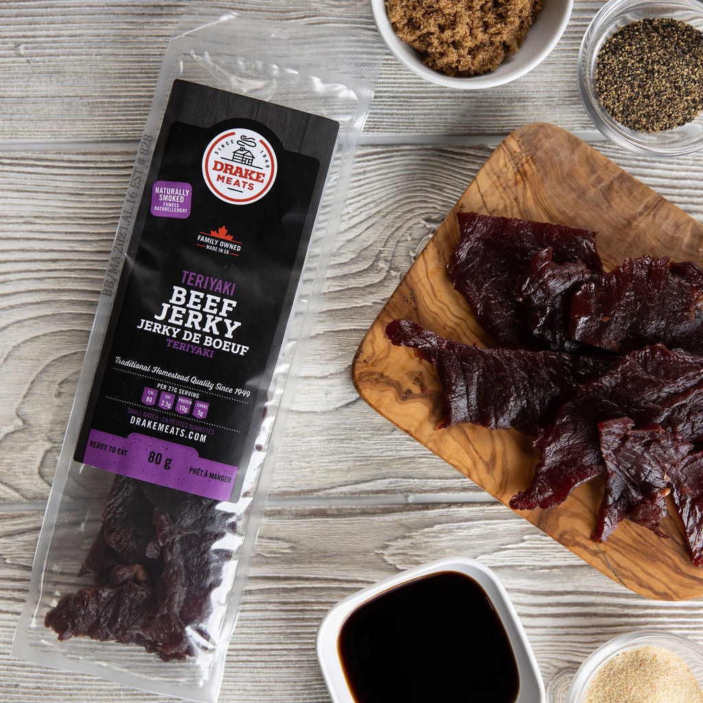Teriyaki Flavoured Jerky | Canada's Best Tasting Beef Jerky | Jerky in ...